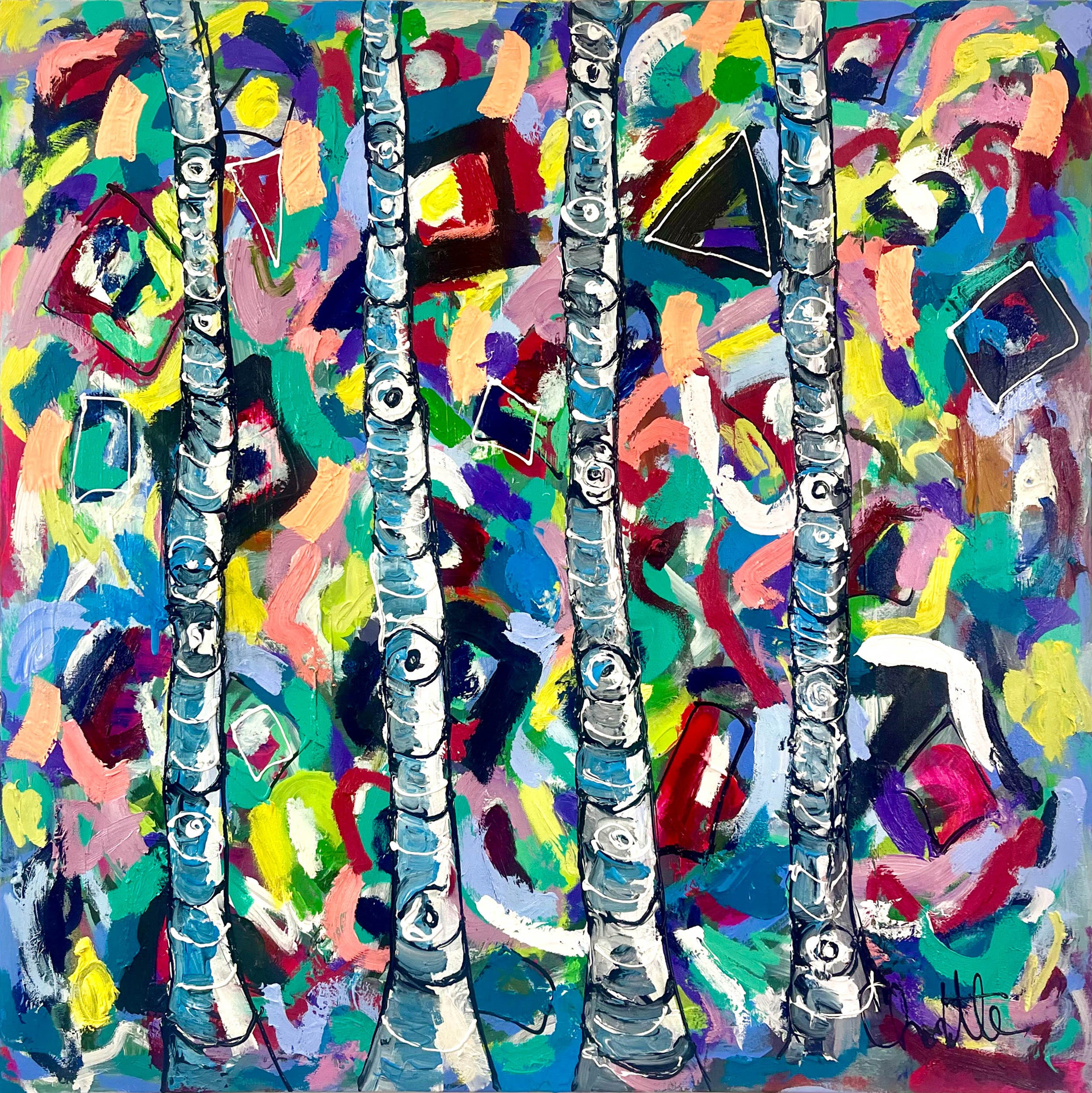 80's Trees | Charlotte Filbert – The Miller Gallery