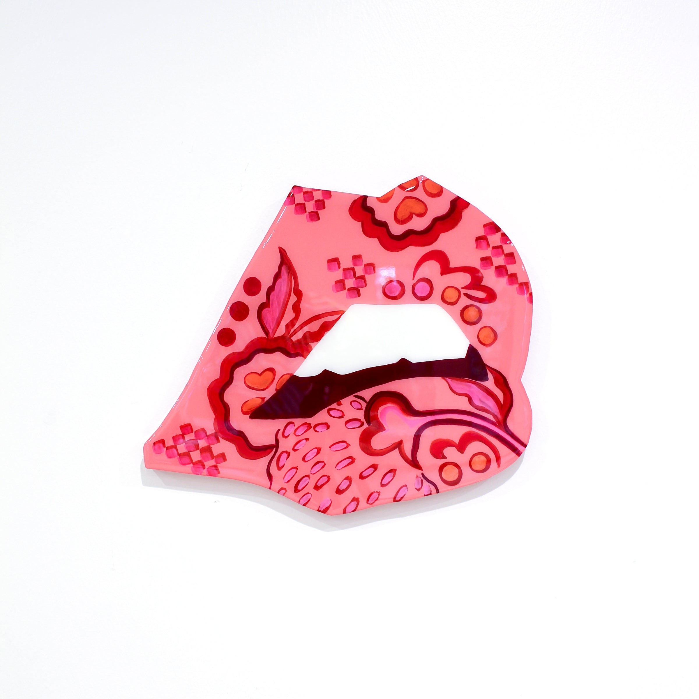 Besame Wonderland Pink Lip by Angela Chrusciaki Blehm – The Miller Gallery