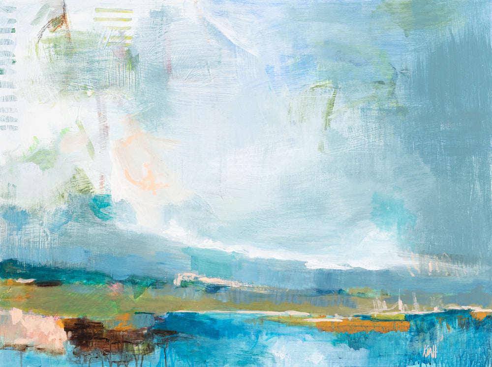 Afternoon Storm at Sullivans by Kiah Bellows – The Miller Gallery