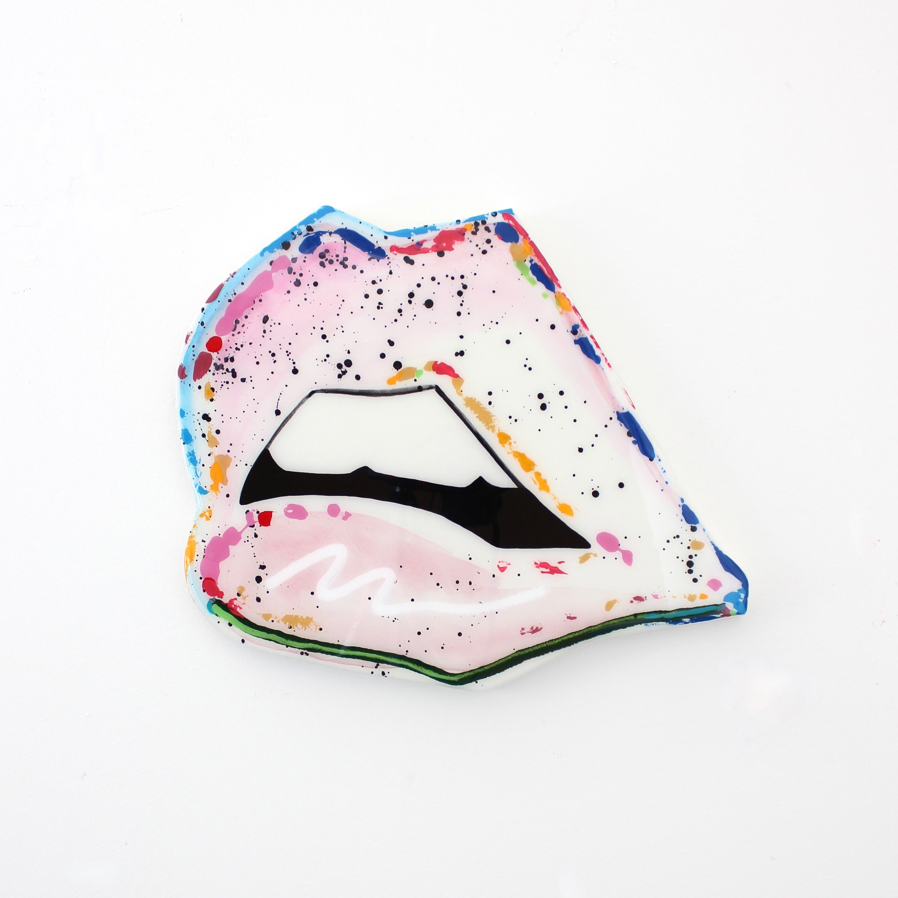 Splatter Small Bésame with Resin | Angela Chrusciaki Blehm – The Miller ...